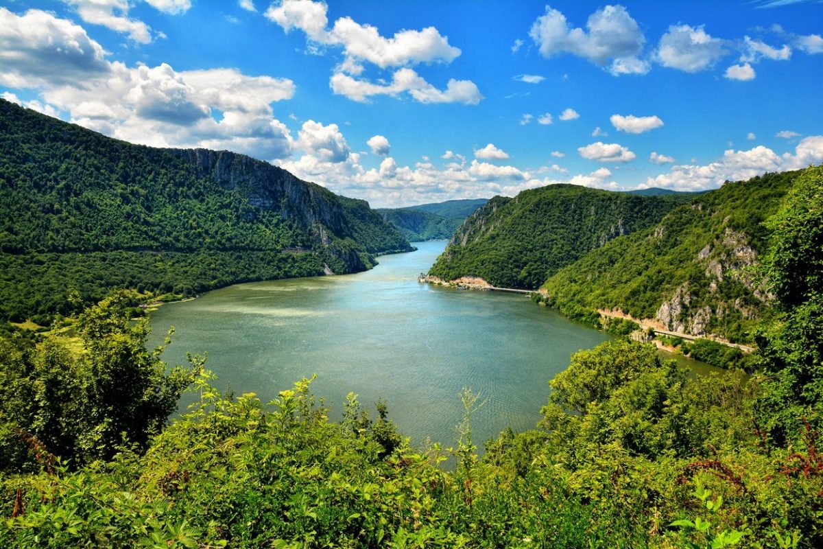 Zlatna plaža u Tekiji na Dunavu
