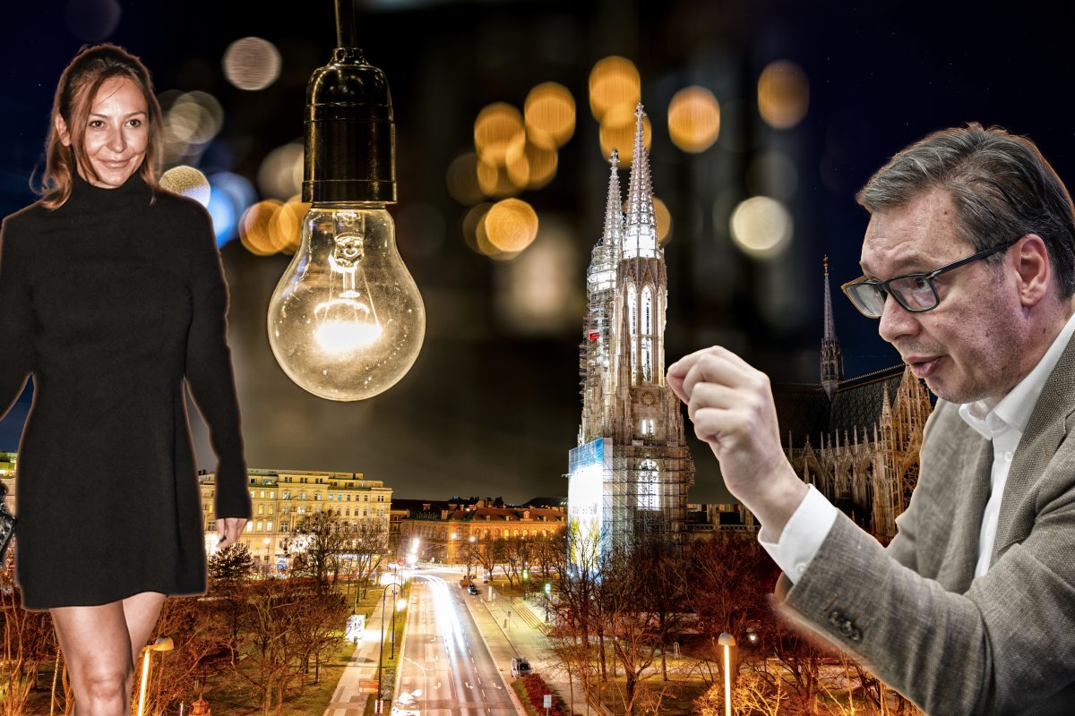 Kad Vučić i Goca Uzelac zaspinuju zajedno: Beč nema struje, a sledi ...