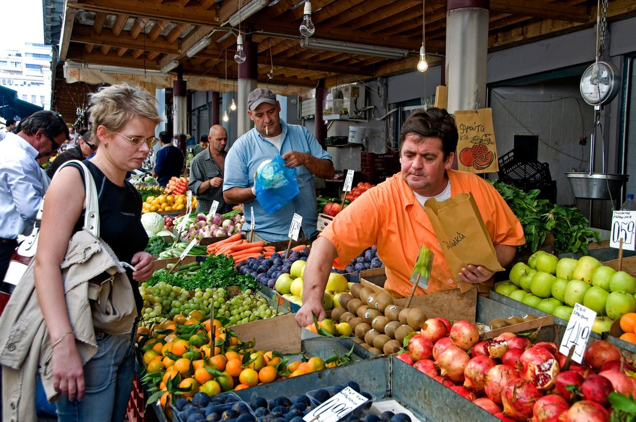 Kad su pijačni dani u Grčkoj