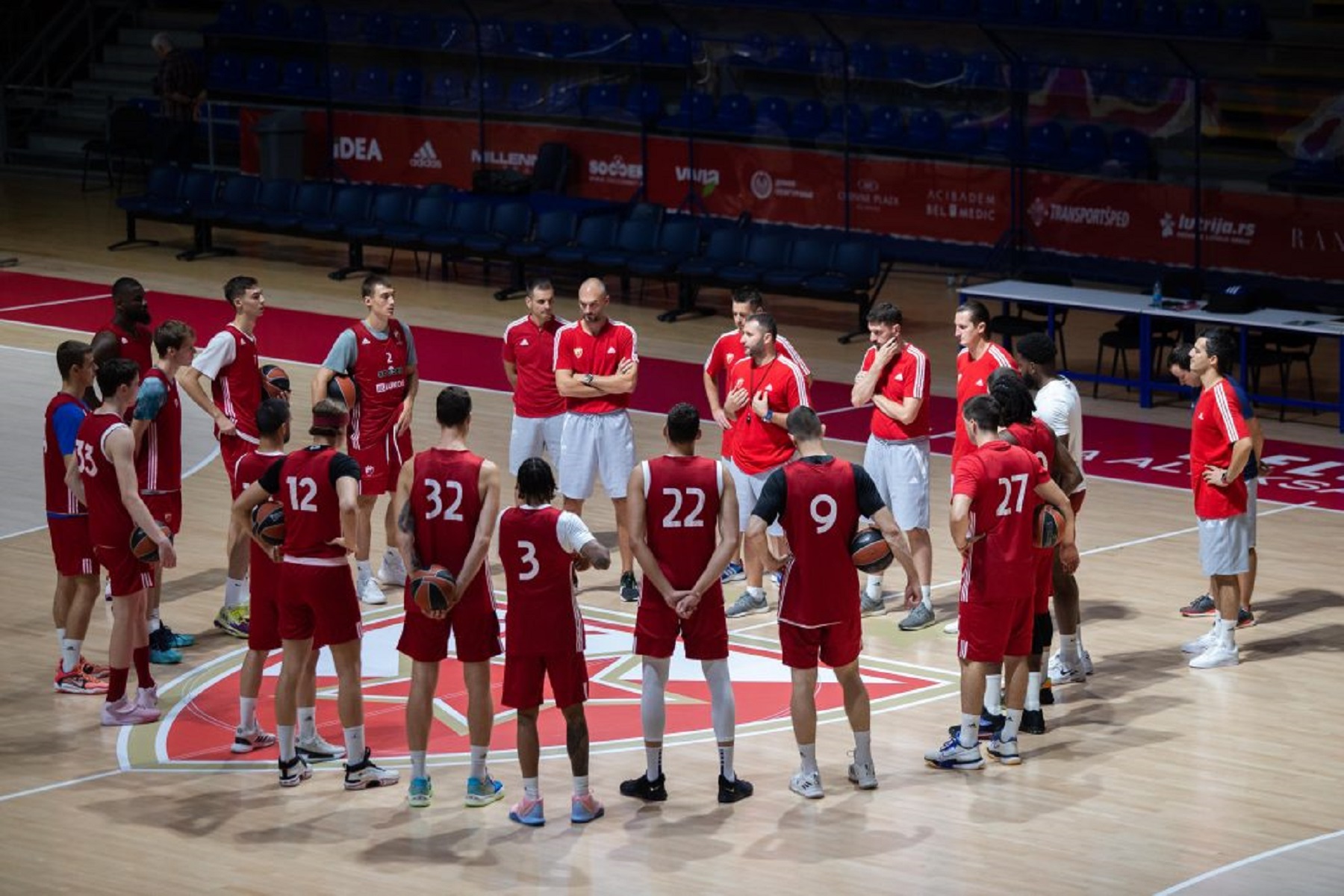 Zvezda počela pripreme bez četvorice košarkaša, poznat raspored utakmica