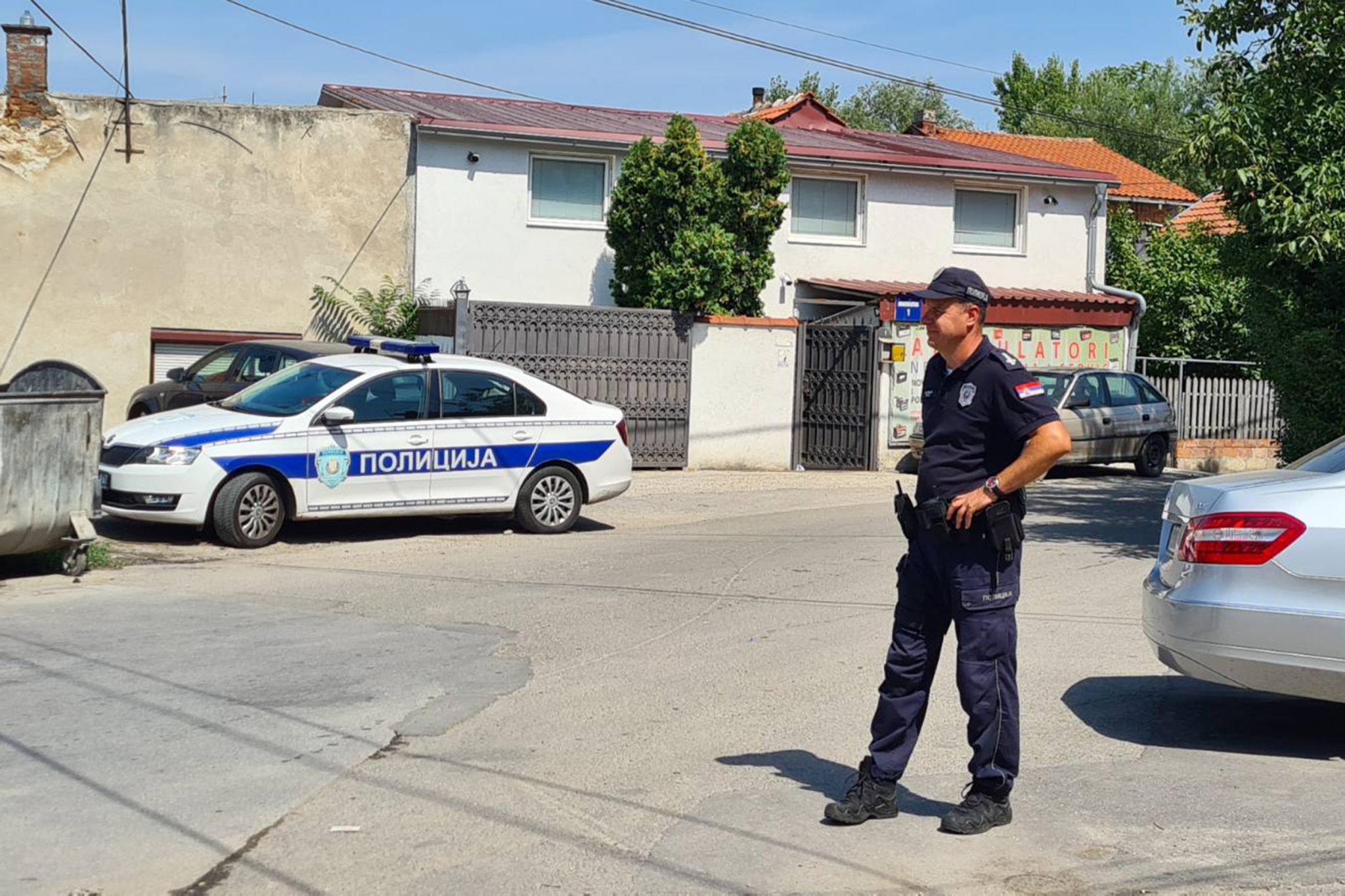 FOTO Ovde je izboden mladić na Voždovcu: Napadač nedavno izašao iz zatvora