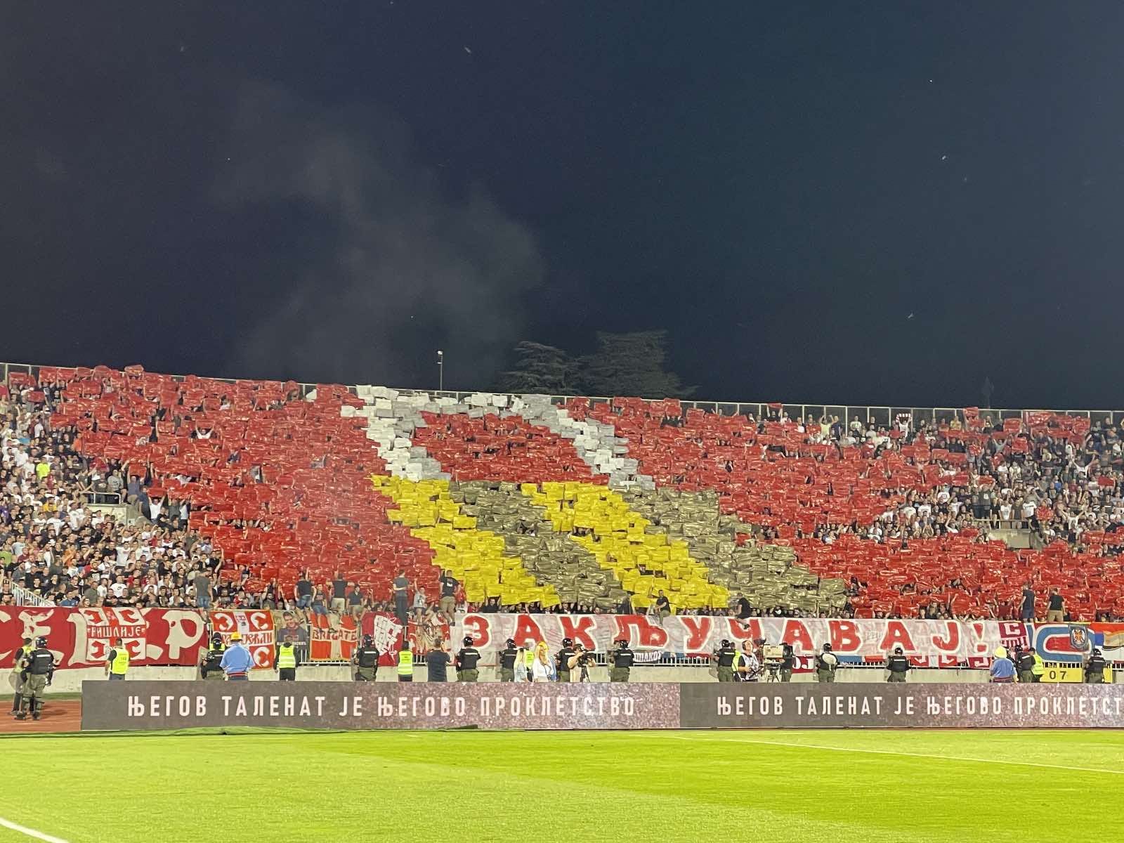 FOTO "Delije" se žalile da im je zabranjena koreografija, a uneli je na ...