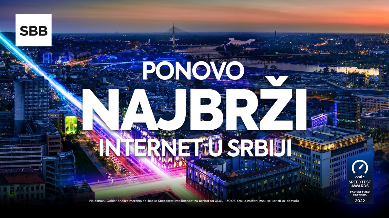 SBB ima najbrži internet u Srbiji