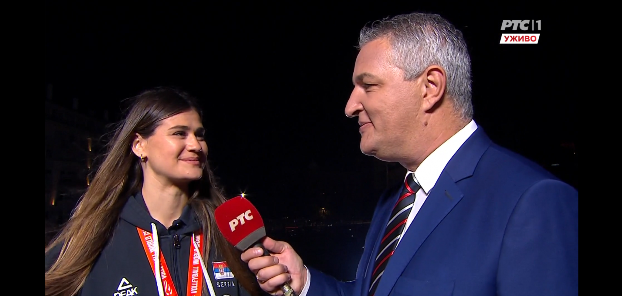 VIDEO Voditelj RTS promašio ime odbojkašice Srbije - zbunila se, pa ...