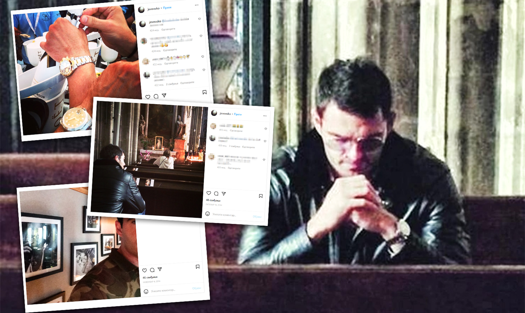 Roleksi, šampanjci i fotografije sa poznatima: Vođa škaljarskog klana ...