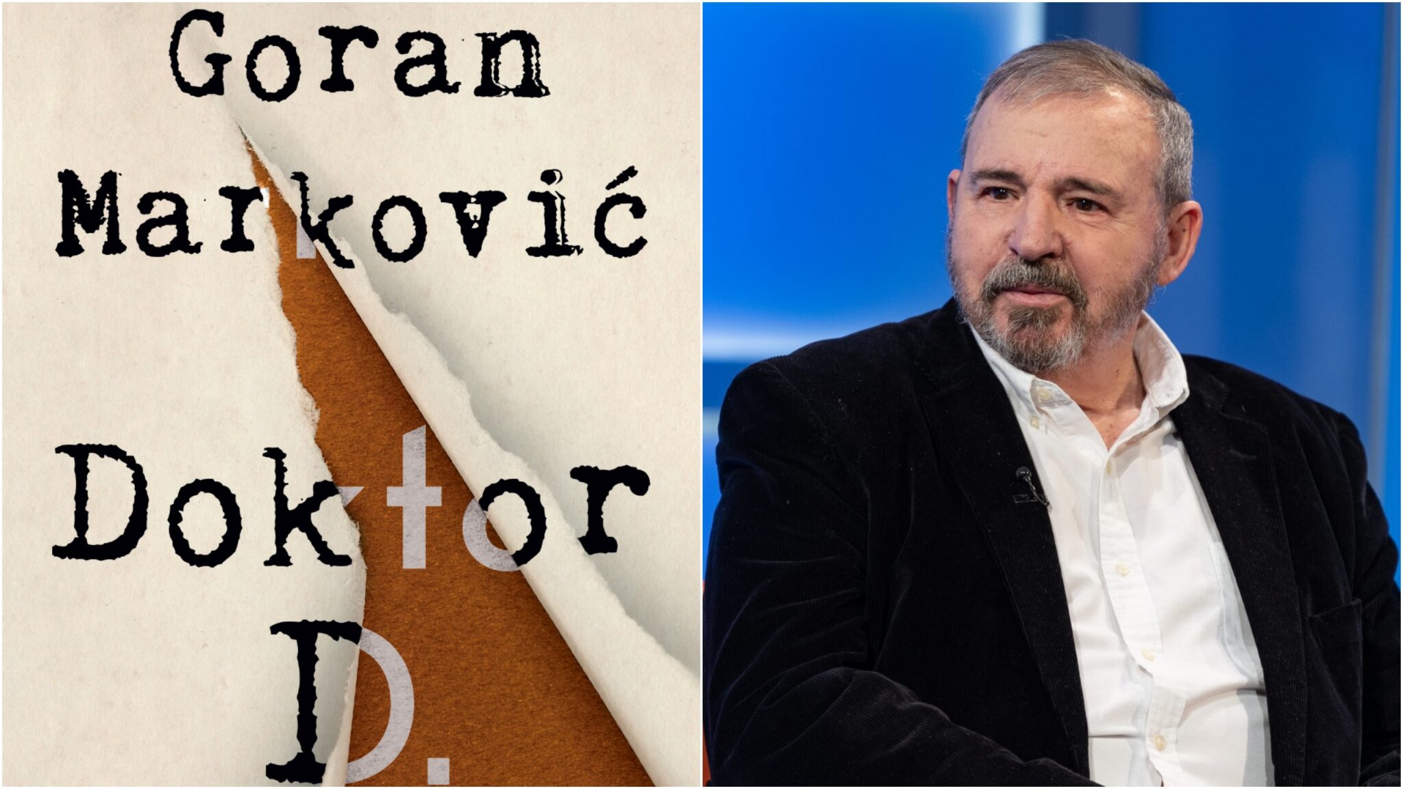 Nakon odbijenog filma, stiže novi roman Gorana Markovića "Doktor D."