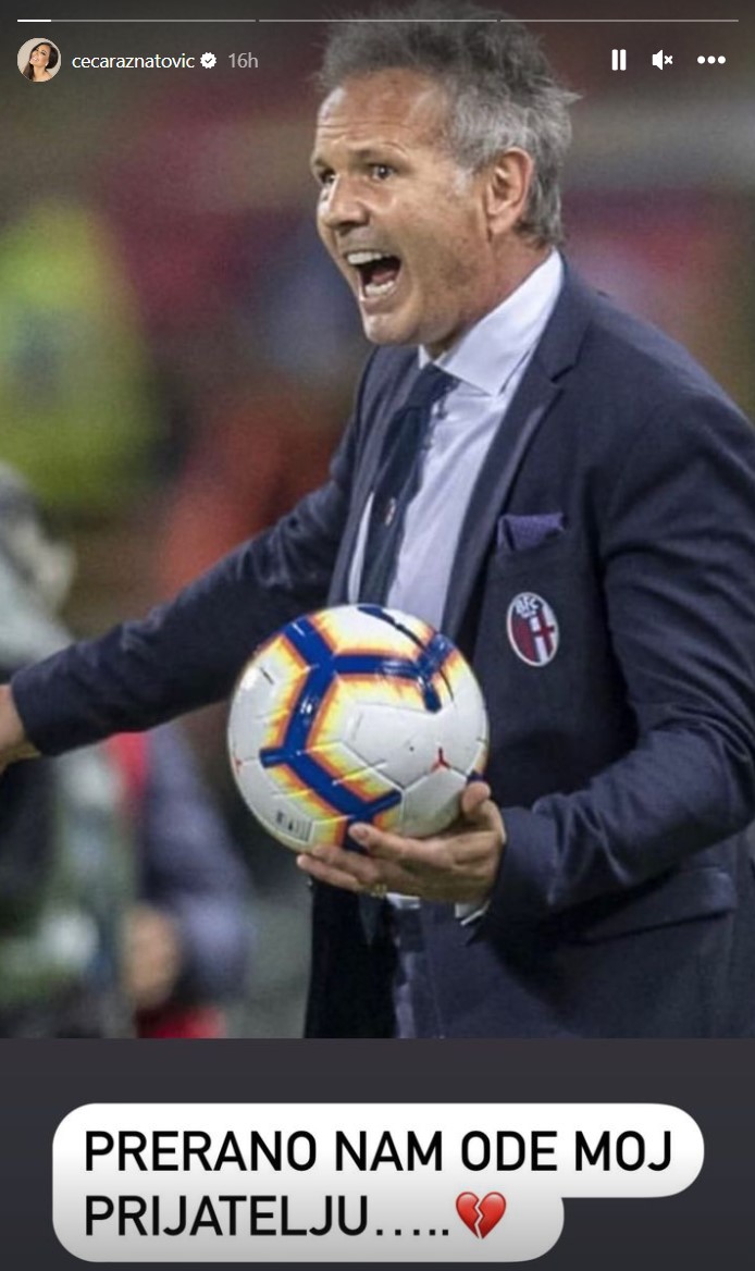 Siniša Mihajlović bio je prijatelj Cece Ražnatović, a ona se ovako ...