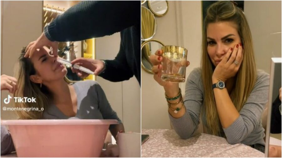 Srpska starleta pije konjak od pola miliona dok je otac naziva svinjom (VIDEO)