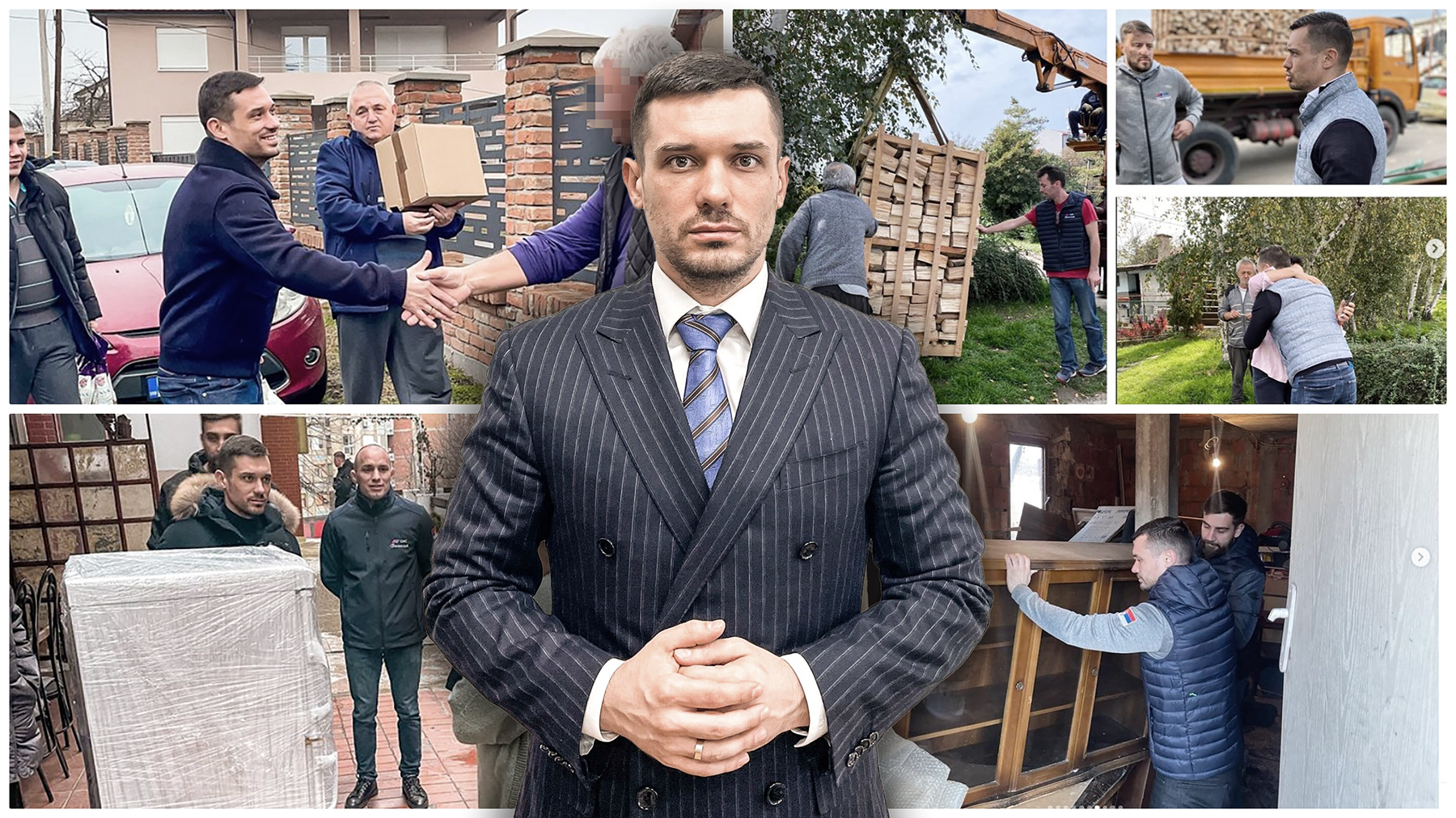 Fizioterapeut na čelu PIO fonda deli frižidere, televizore i drva za ...