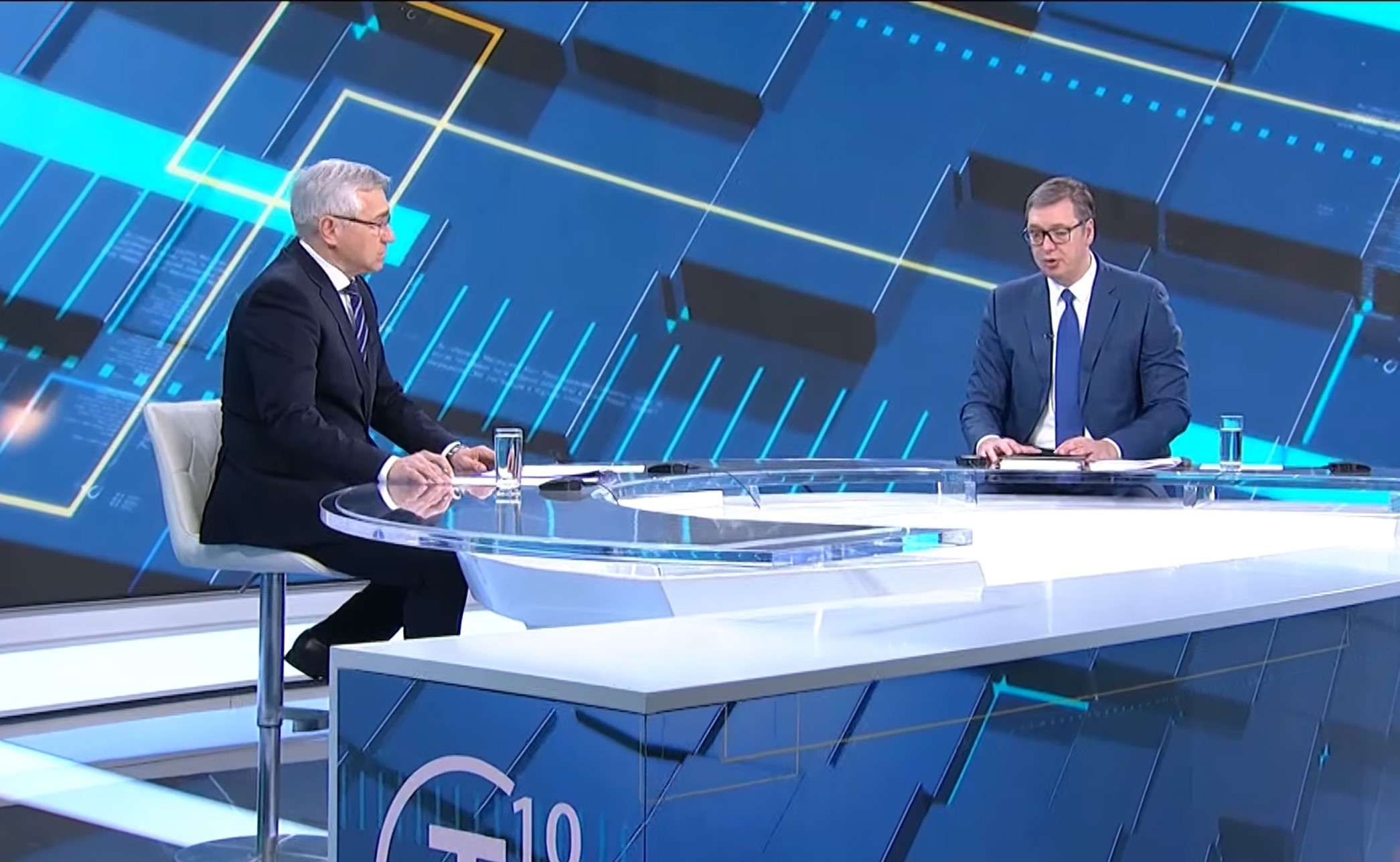 Kad predsednika nervira voditelj...