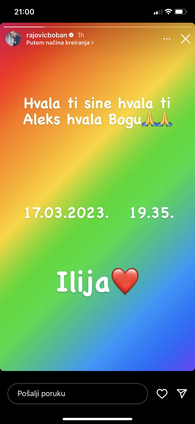 Boban Rajović postao deda u 51. godini: Pevač podelio najlepše vesti FOTO