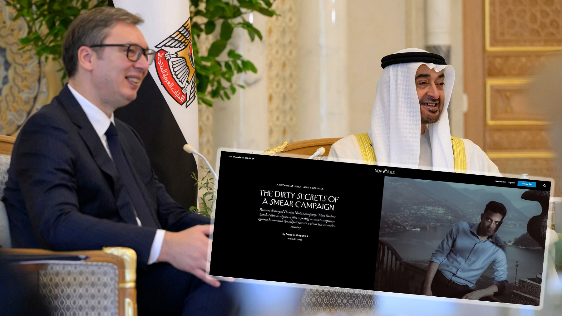 "Njujorker" otkriva neverovatnu priču o Vučićevom prijatelju bin Zajedu ...