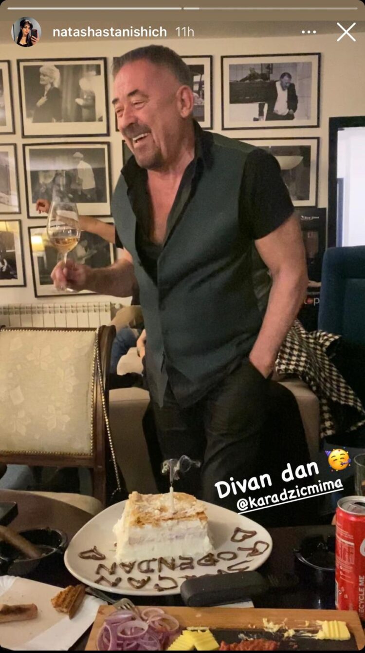 Mima Karadžić proslavio svoj 68. rođendan: Njegova 35 godina mlađa ...