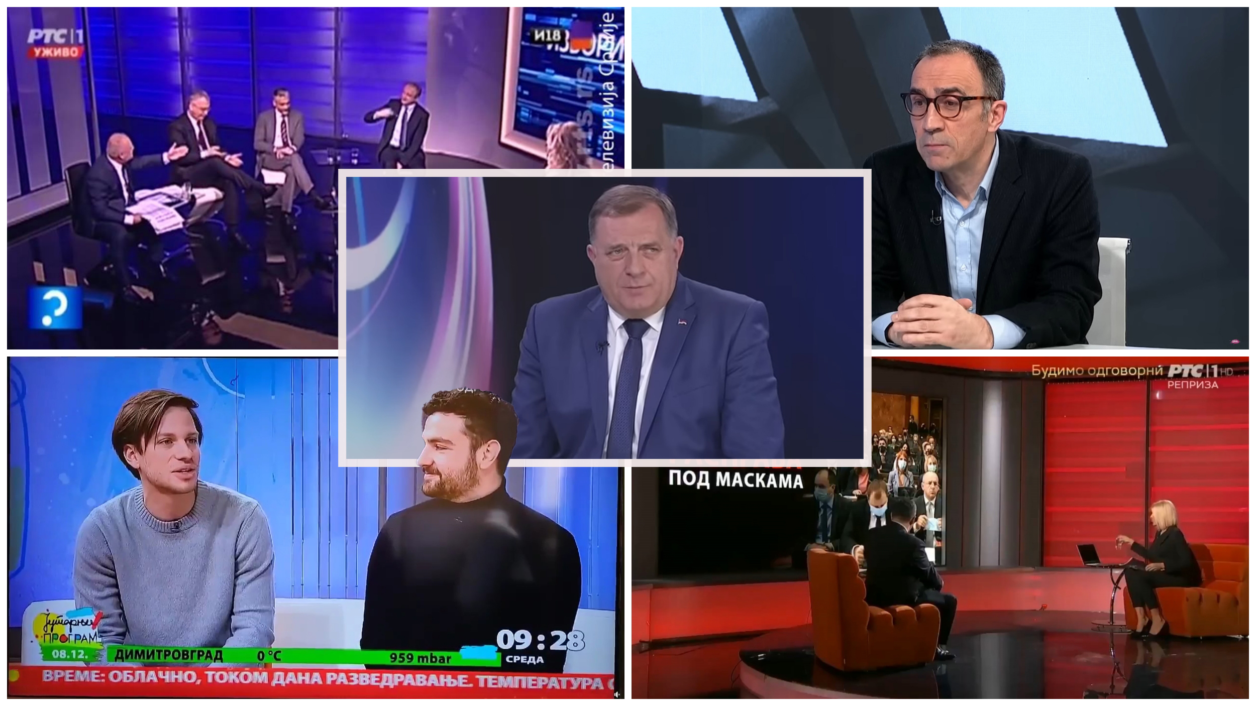 RTS curi na sve strane: Mile Dodik, nepostojeće emisije, Đilasa pomeni ...