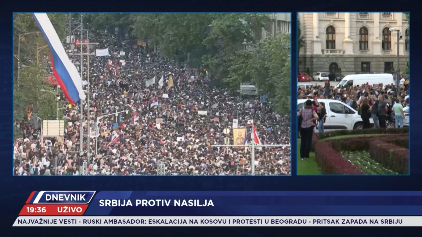 Pogledajte kako su izgledali protesti „Srbija protiv nasilja“ širom ...
