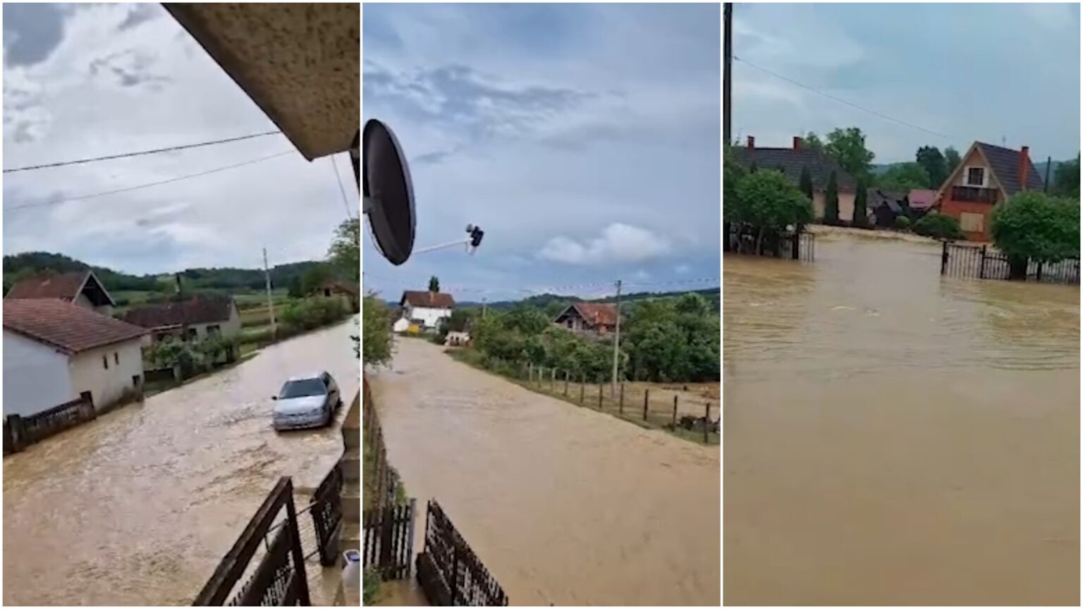 Obilne padavine u opštini Koceljeva: Izlile se pritoke Tamnave