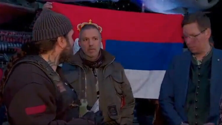 Lice s poternice snimljeno u Moskvi: Marko Milošević na otkrivanju ...