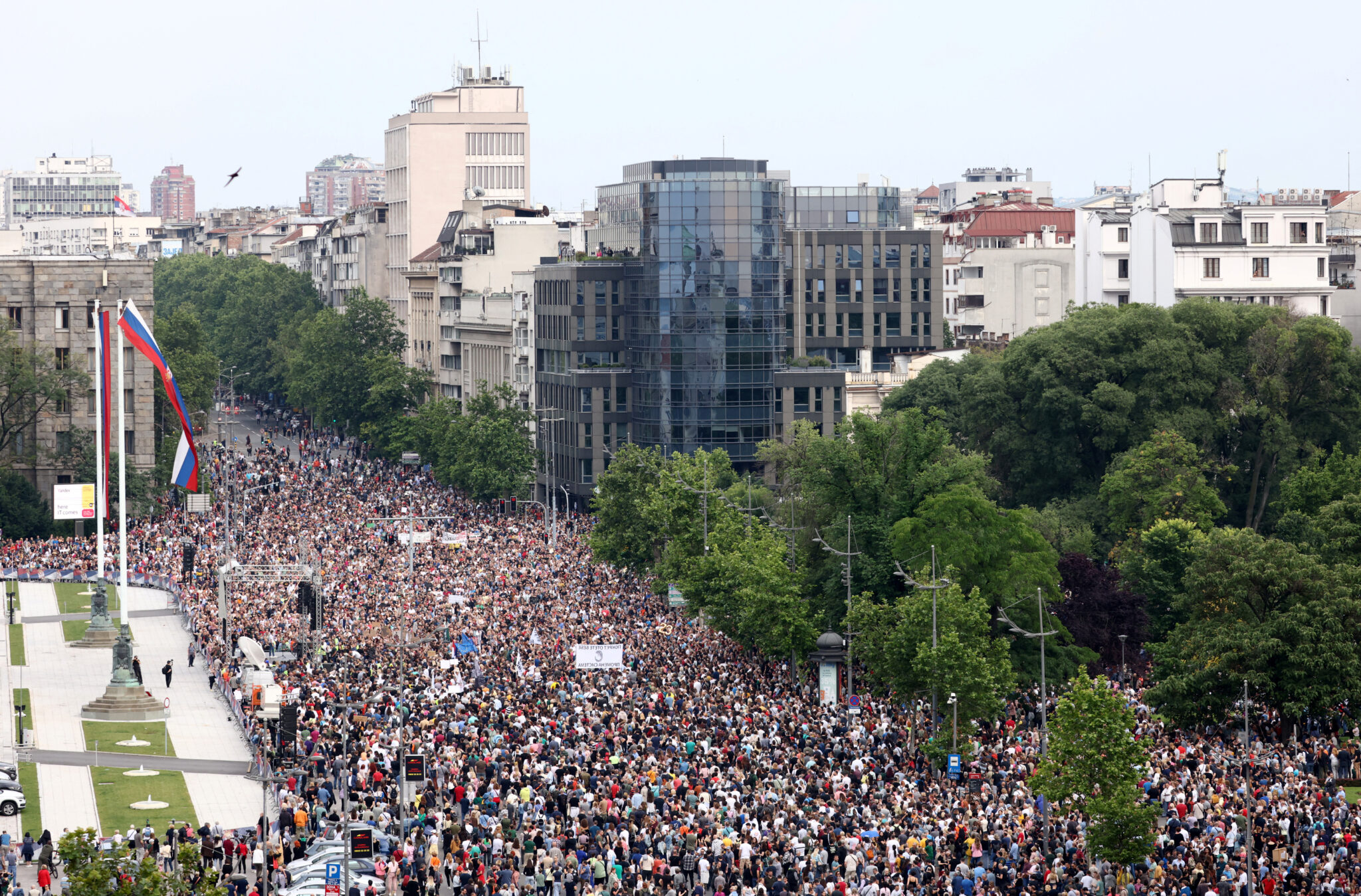 "Radi se o nama": Pogledajte slike koje su obeležile 7. protest "Srbija ...