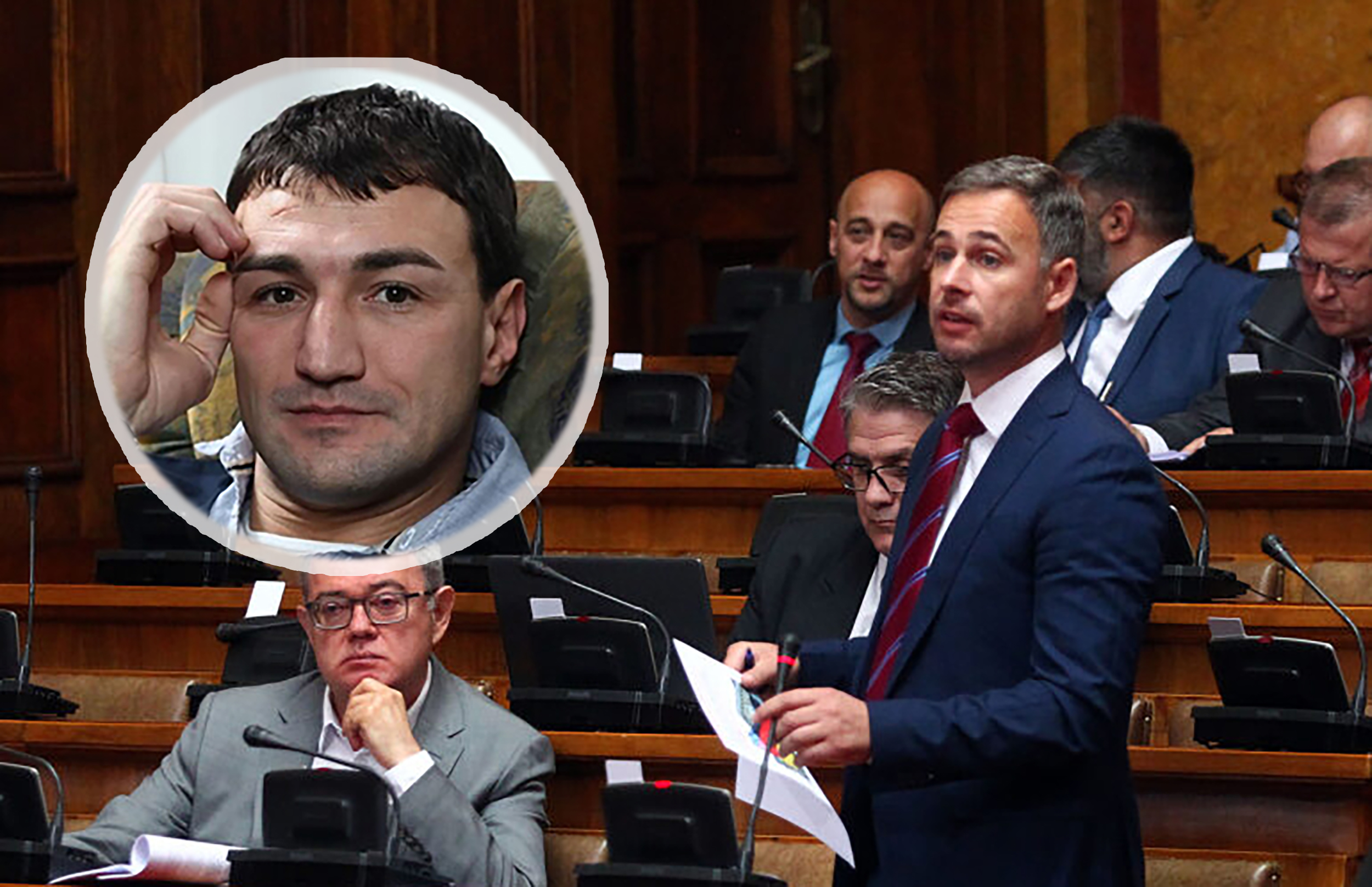 "Bivši rukometaš i član SNS Vladimir Mandić vitlao i pretio pištoljem ...