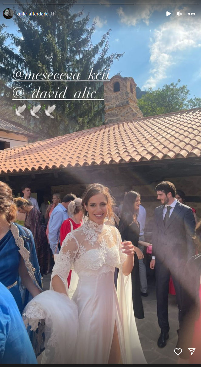 FOTO Slavlje u Pirotu povodom venčanja Mione Marković: Evo kako izgleda prelepa glumica u ...