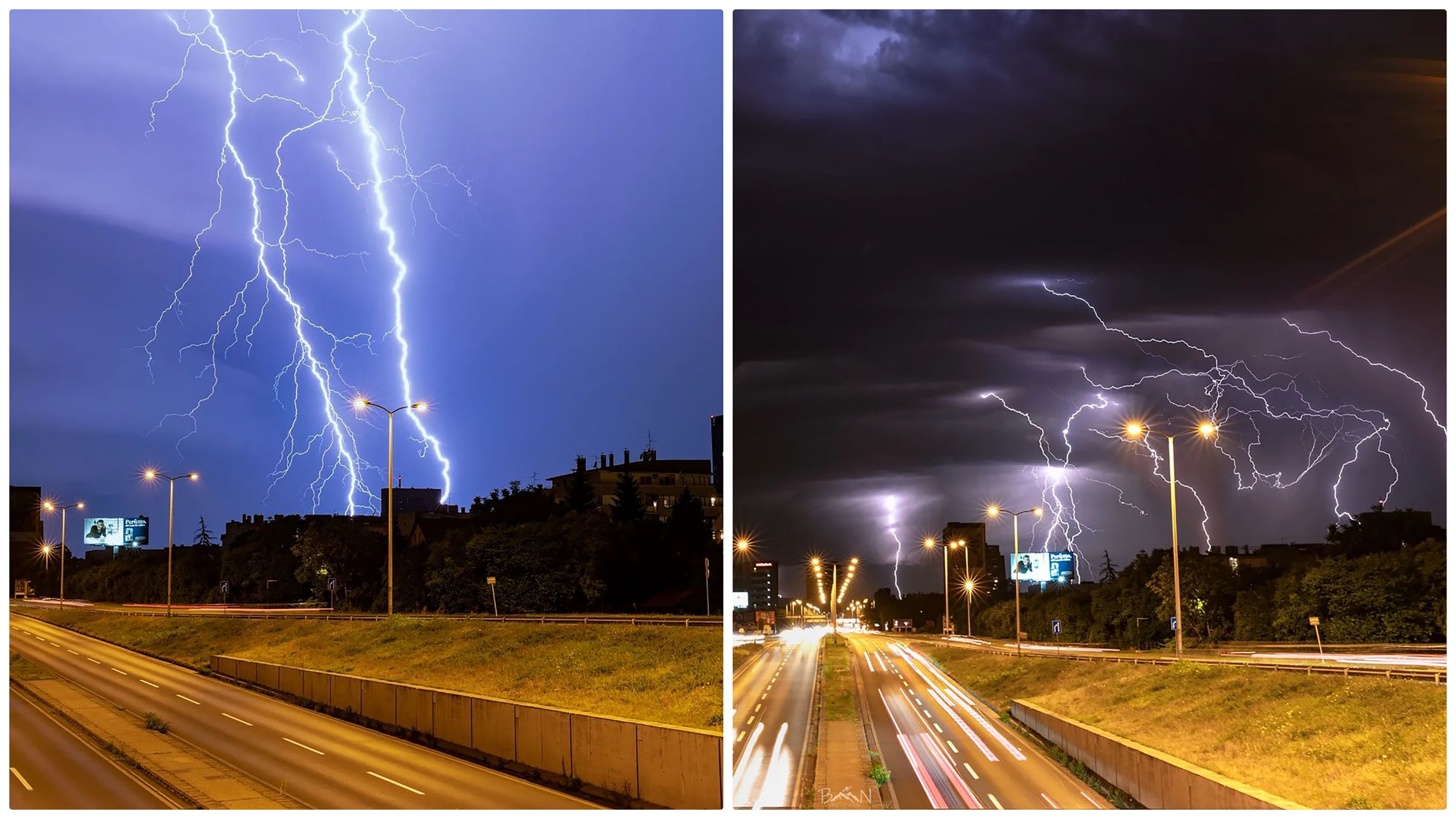 Munje seku nebo: Zagrebački fotograf je napravio spektakularne fotke ...