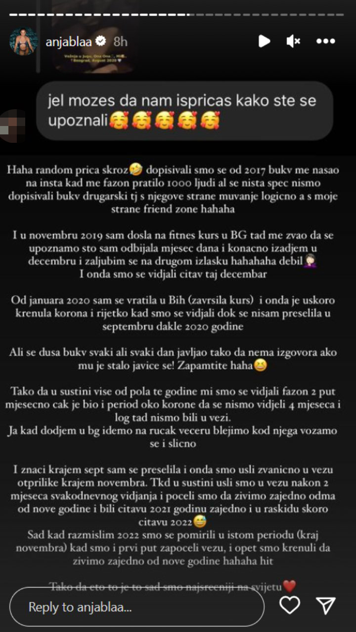 "Pukla sam ga u glavu u restoranu": Anja Bla otkrila nepoznate detalje ...