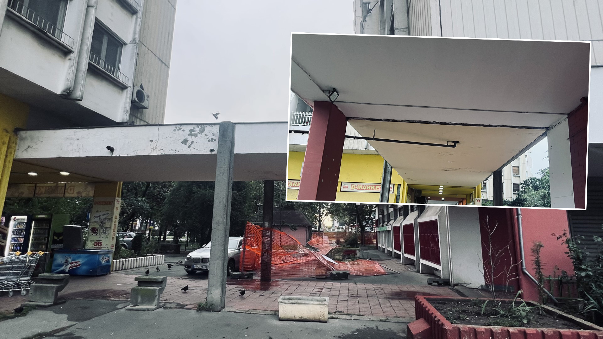 FOTO Posle pada terase sa 11. sprata u bloku 30, sada betonska ploča ...