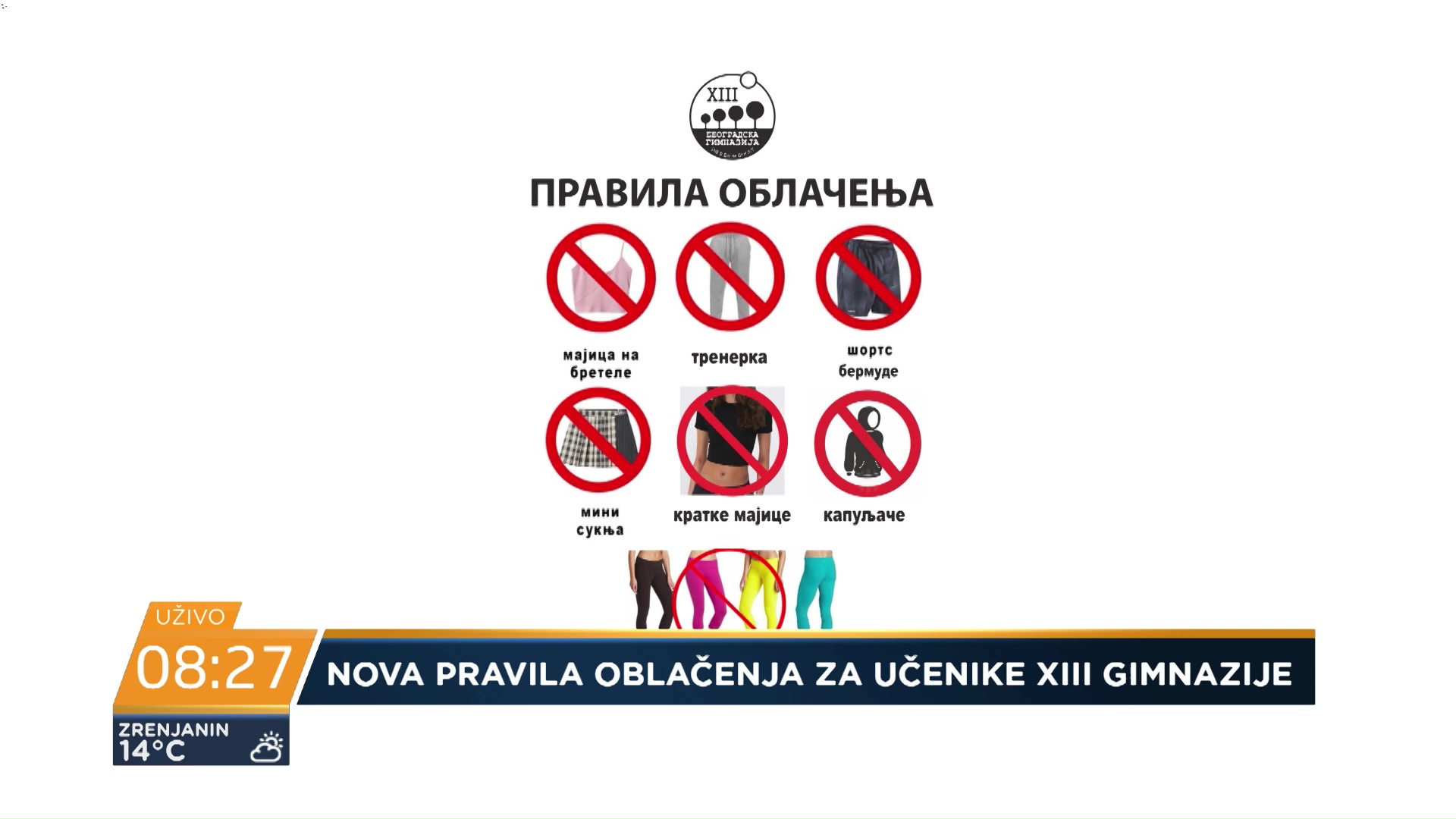Nova pravila oblačenja za đake XIII Beogradske gimnazije - da li će druge škole slediti ovaj primer?