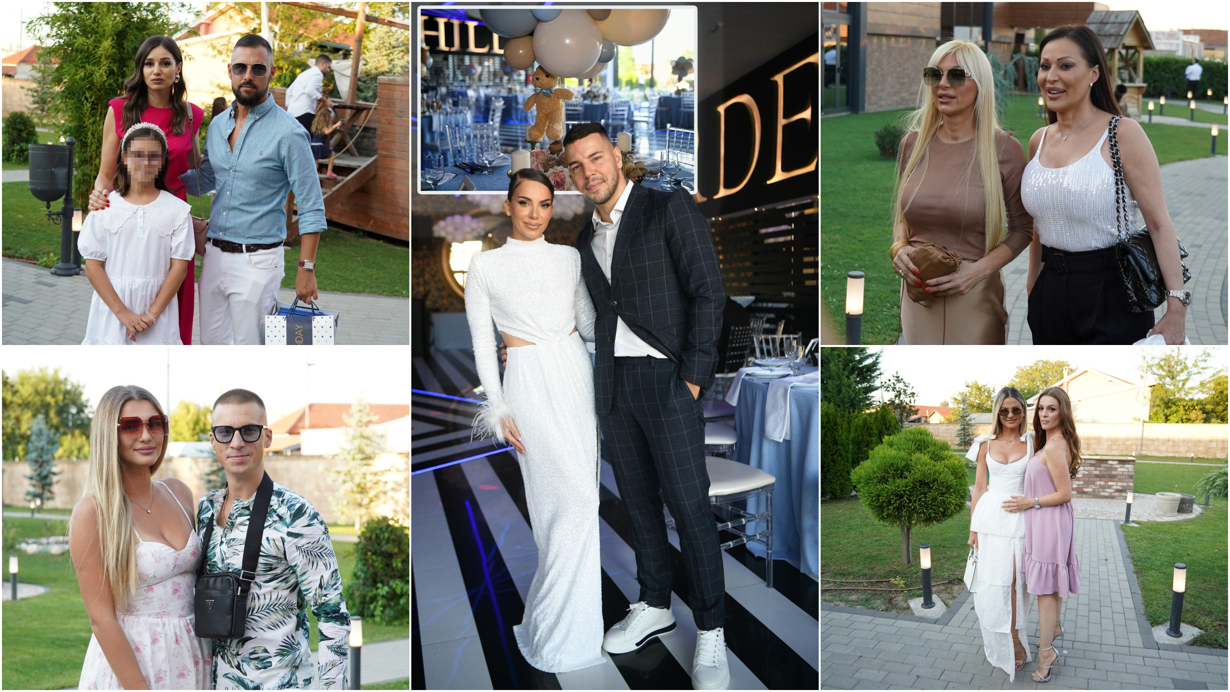 Petar Mitić i Ivana Pavković okupili pola estrade na prvom rođendanu blizanaca: Dame se naročito ...