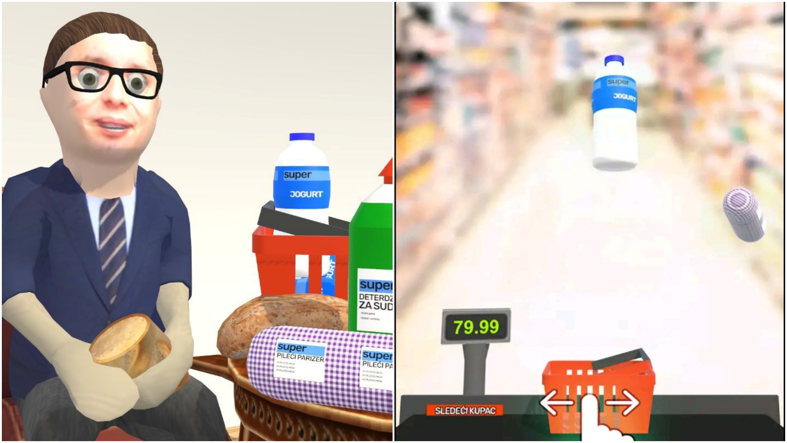 Sendvič po Vučićevom receptu: Parizer stigao i u igrice VIDEO