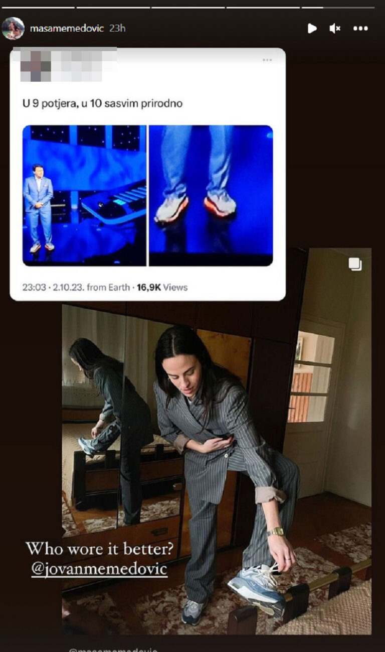 "Kome bolje stoji": Jovan Memedović je zbog stajlinga u "Poteri" postao ...