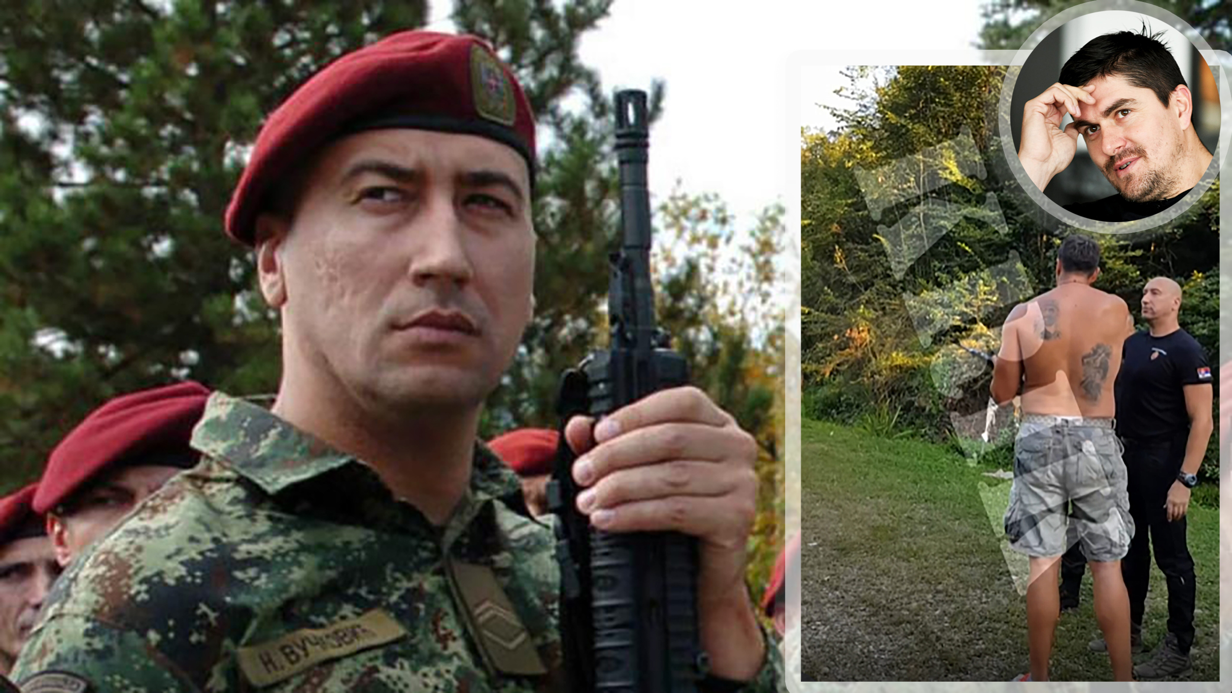 Pogledajte snimak na kojem žandarm Vučko obučava Darka Miličića da puca: „Zemo, sve je ...