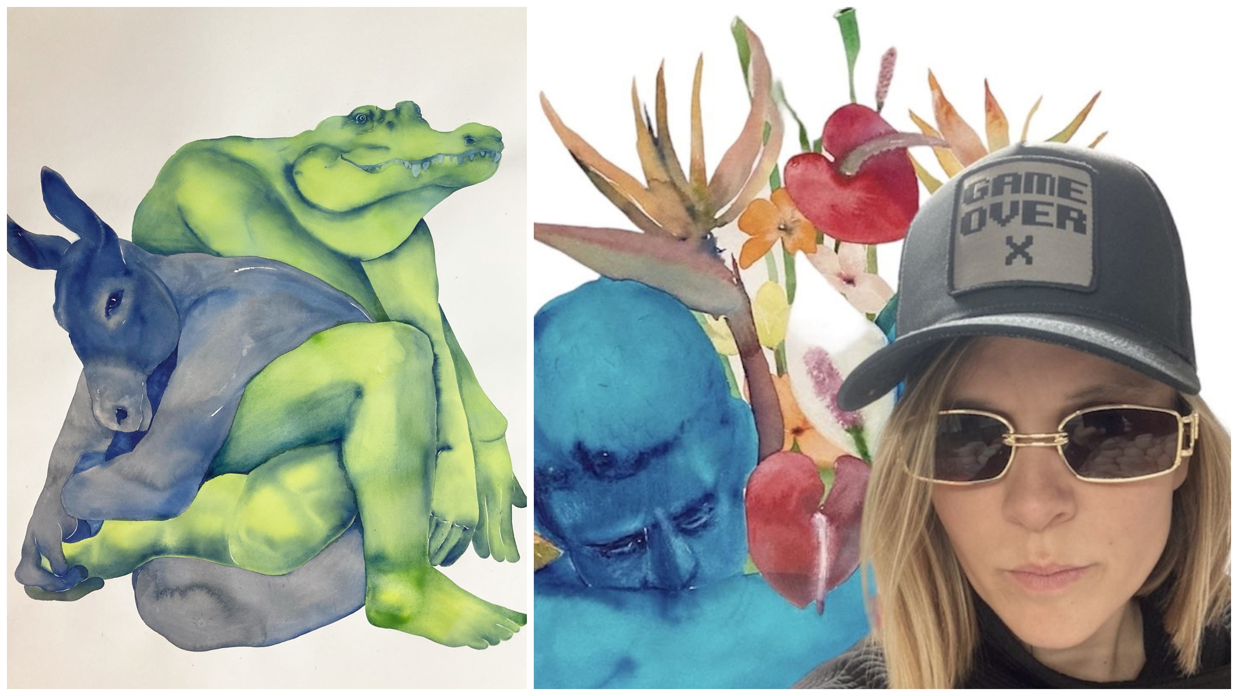 Provokativni i smeli akvareli Sonje Gajić u "Haosu" od 24. oktobra ...