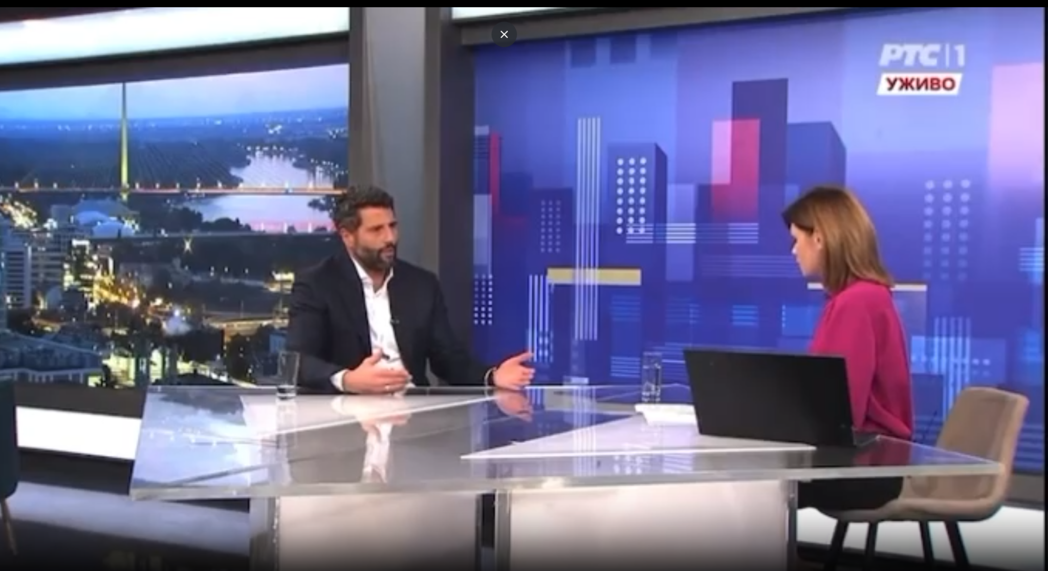 Šapić se uzrujao jer misli da novinarka RTS više voli bivšu gradsku ...