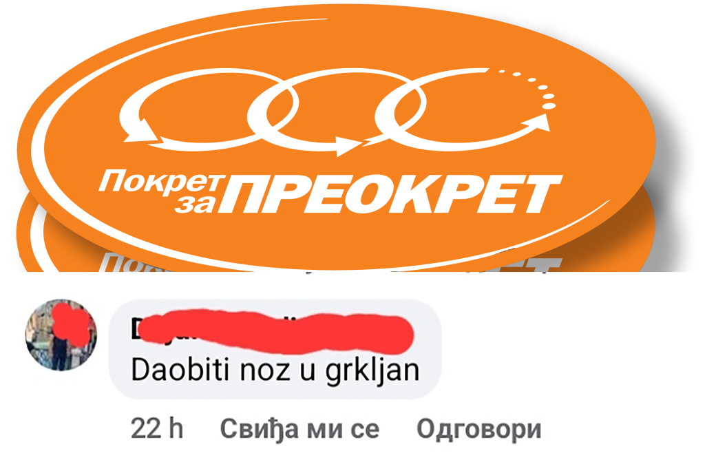 Opozicionom političaru pretili da će "dobiti nož u grkljan"