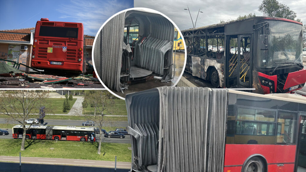 Gradsko Saobraćajno Propo: Autobusi pucaju na pola, gore u plamenu ...