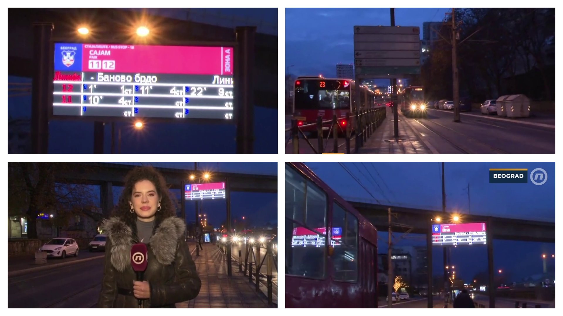 Beograd dobio info table na stajalištima javnog prevoza: Proverili smo ...
