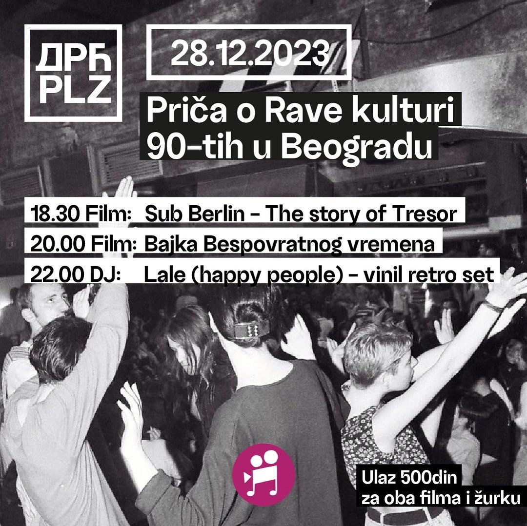 Priča o rejv kulturi 90- ih godina u Beogradu: Čas urbane istorije na ...