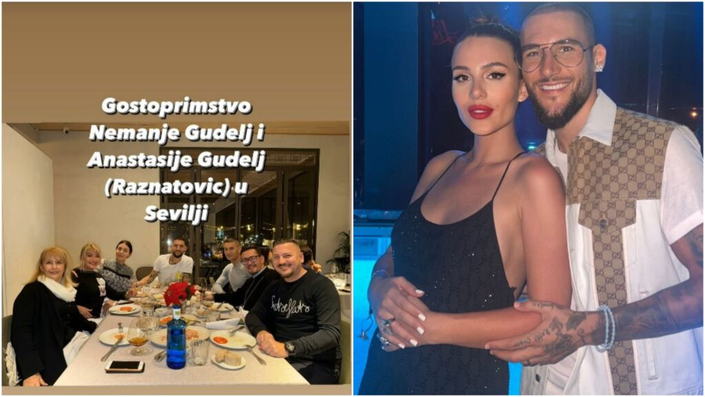 Anastasija i Nemanja Gudelj ugostili Gocu Lazarević u Sevilji: Evo kakav su joj doček priredili