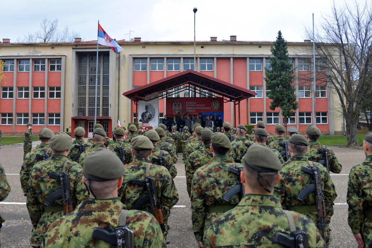 Prijem nove generacije vojnika na služenje vojnog roka