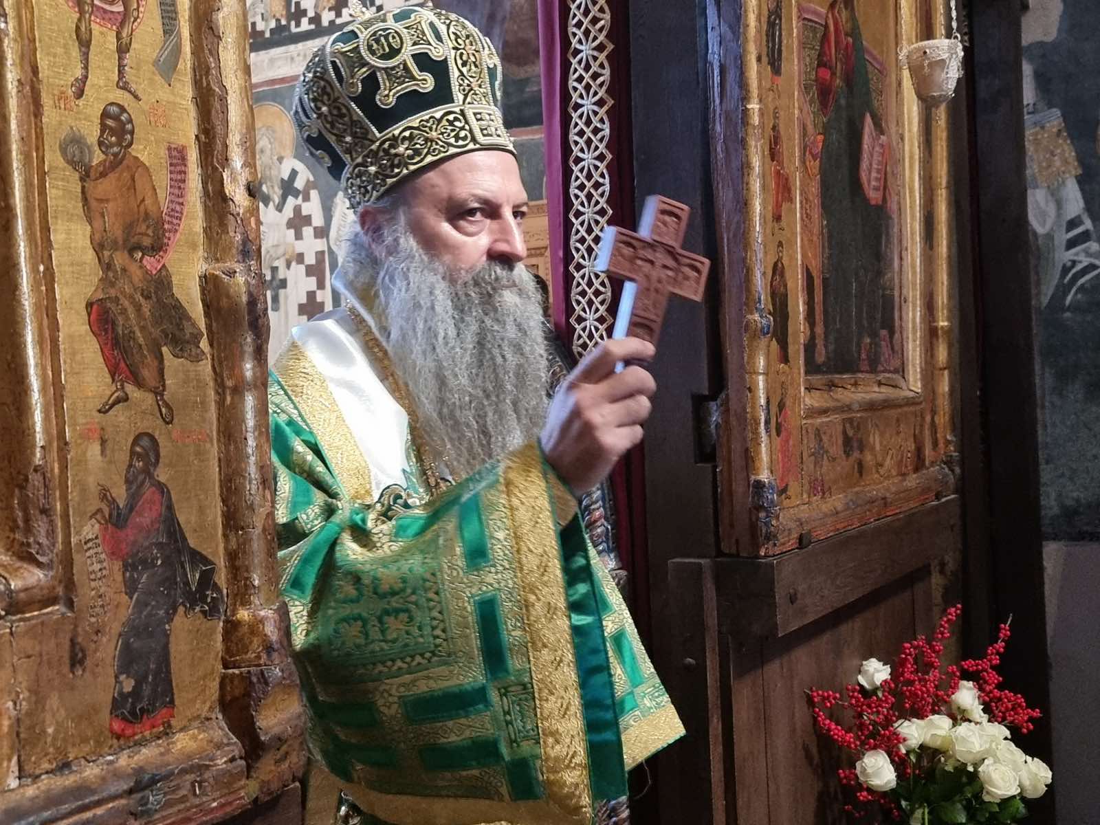 Patrijarh Porfirije u Pećkoj patrijaršiji: Da se Hristos useli u srca ...