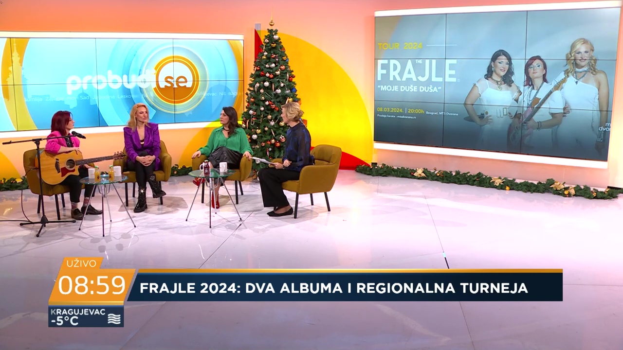 "Sa dobrim oružjem idemo pred publiku": The Frajle 2024 - dva albuma i ...