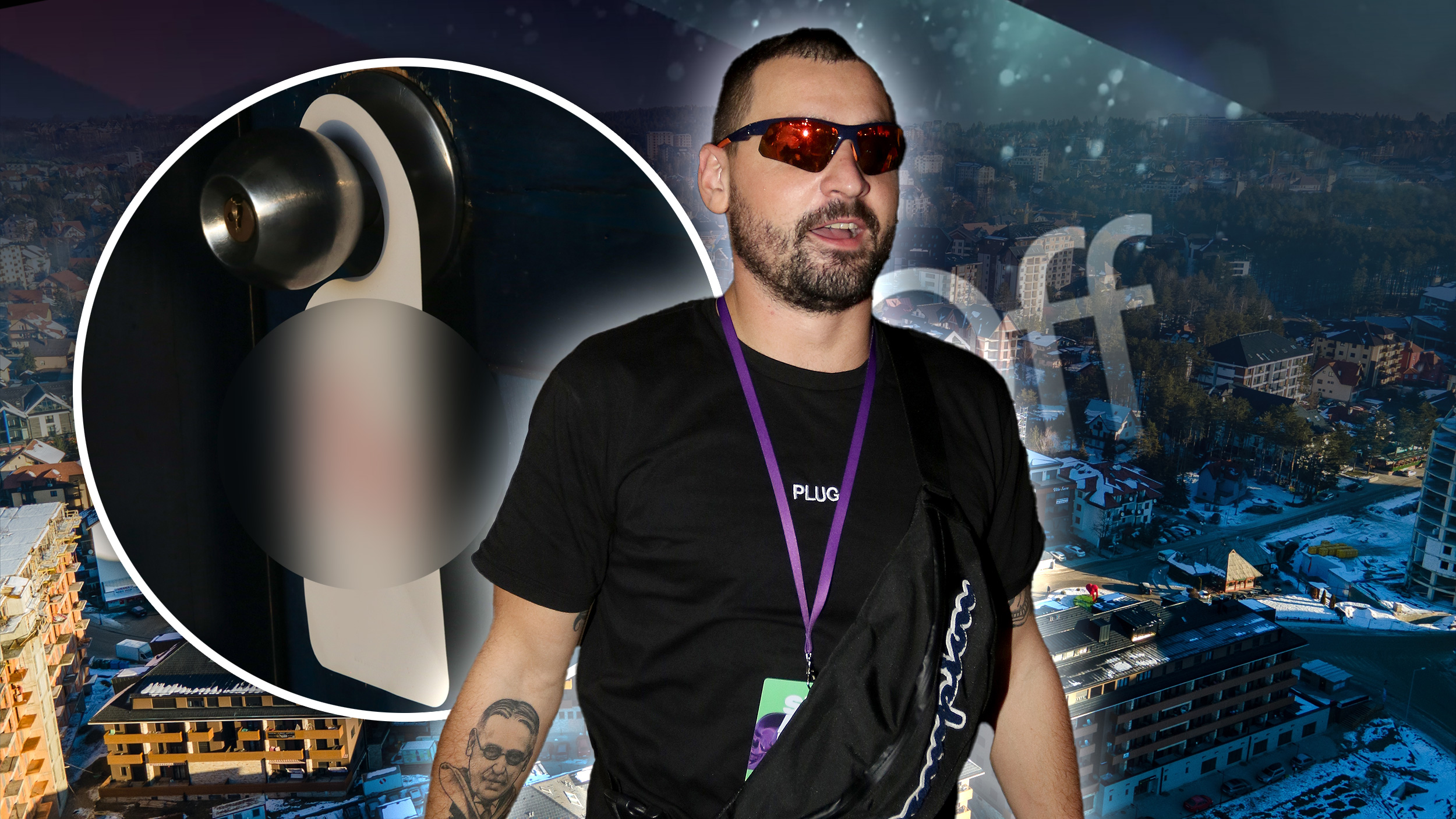 SHOWOFF Šta je pisalo na vratima apartmana koji je reper Surreal izdao ...