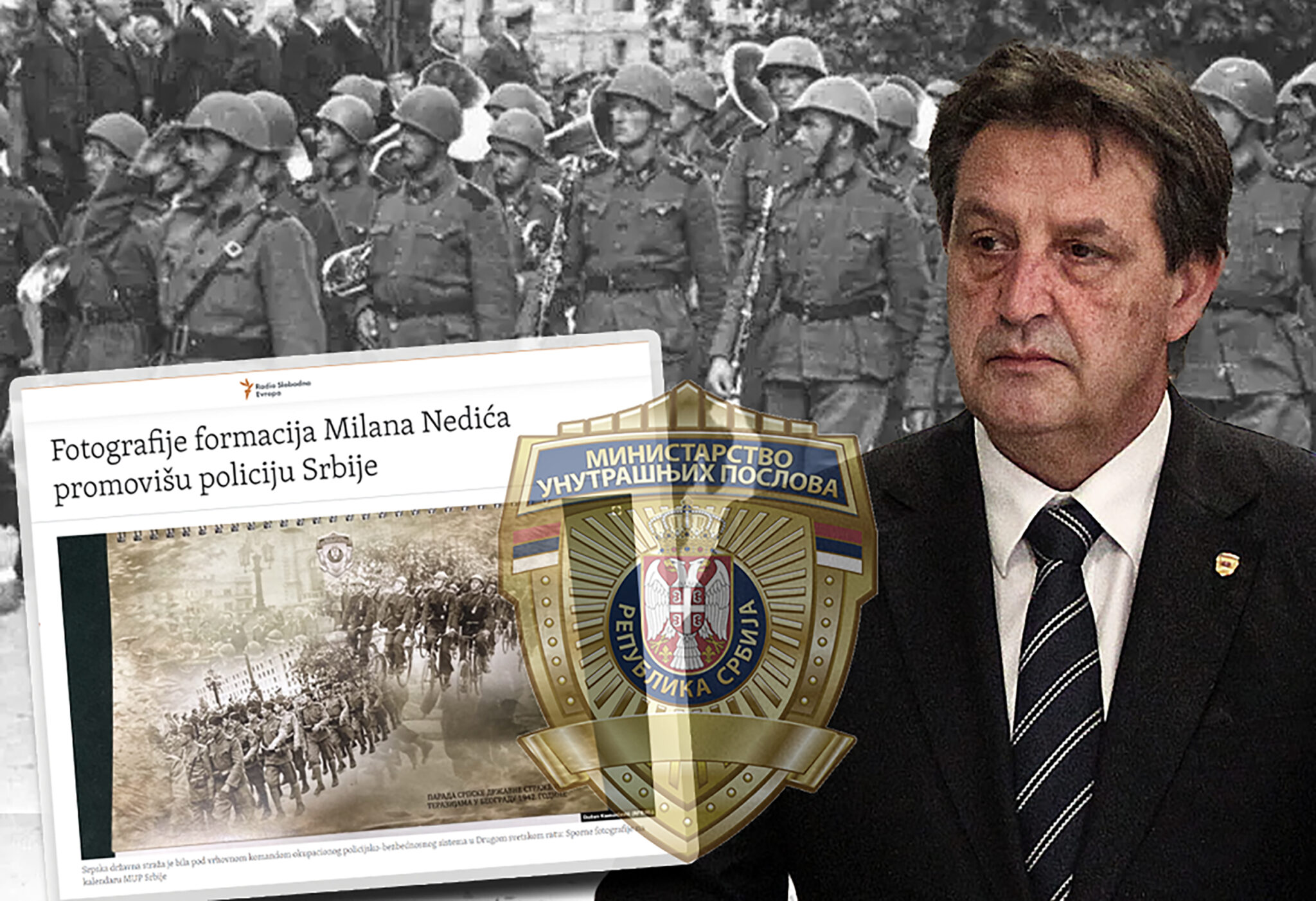 Da li Bratislav Gašić uopšte zna koliki izdajnik i zločinac je bio ...