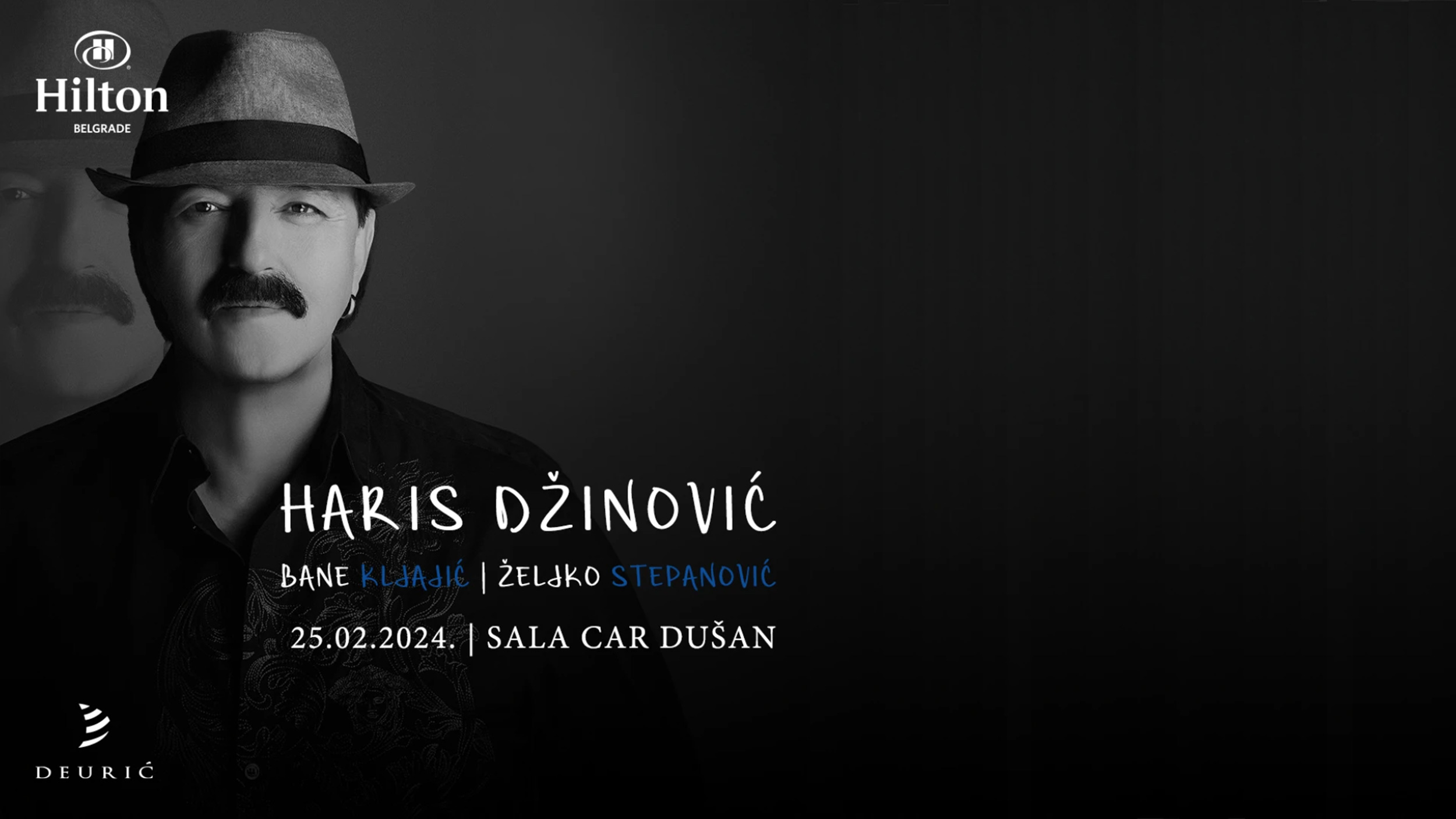 Kafanski bard u Hiltonu: Koncert Harisa Džinovića