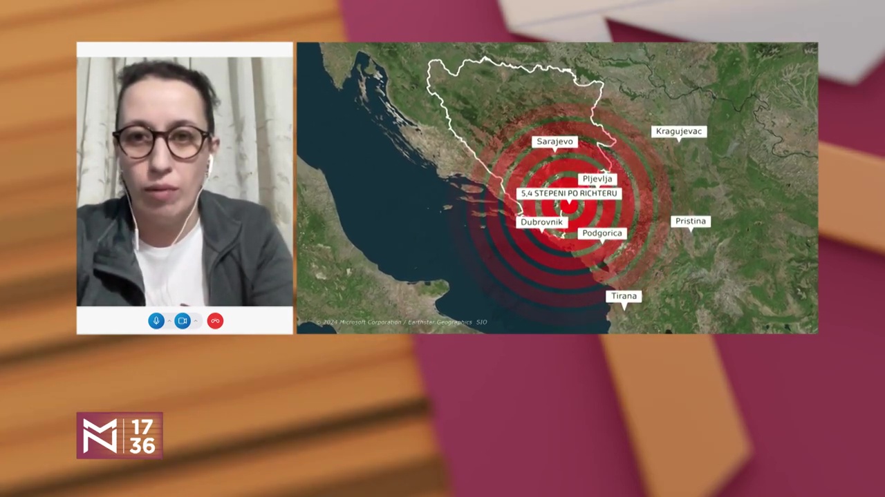 Seizmološkinja Ana Mladenović pojašnjava da li zemljotresi iz regiona ...