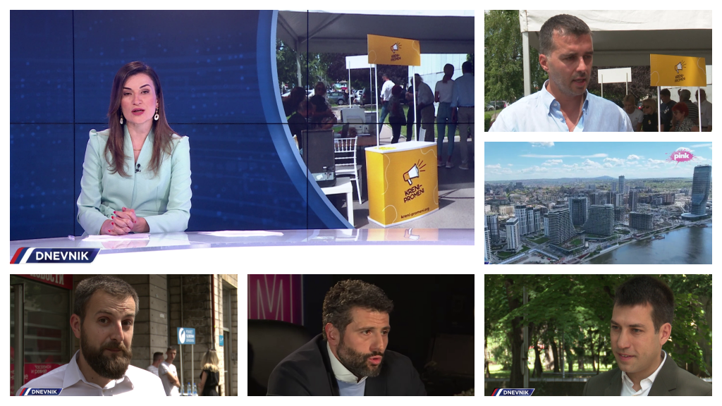 Gde je kampanja u glavnom gradu - 24 dana pred glasanje?