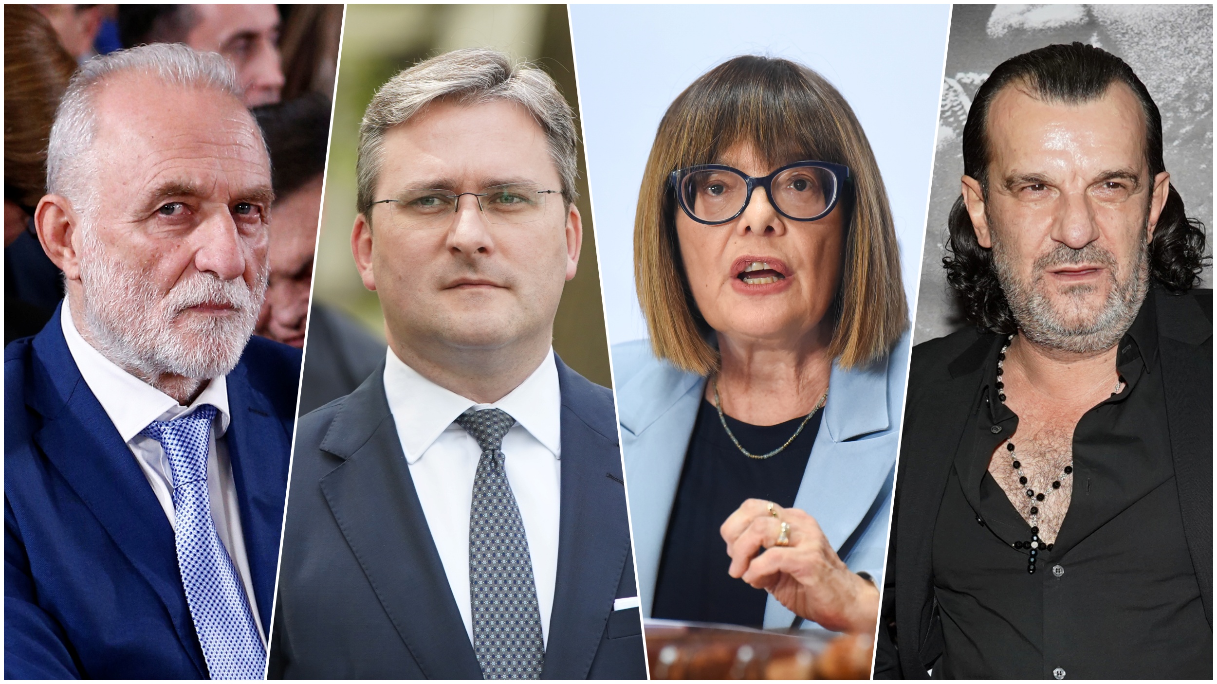 Laza Ristovski, Nikola Selaković, Maja Gojković i, naravno, Aca Lukas ...