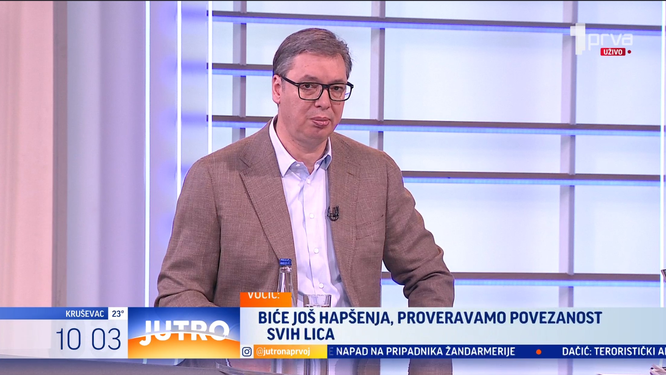 Vučić o napadu na žandarma: Biće još hapšenja, crveni alarm na snazi do ...