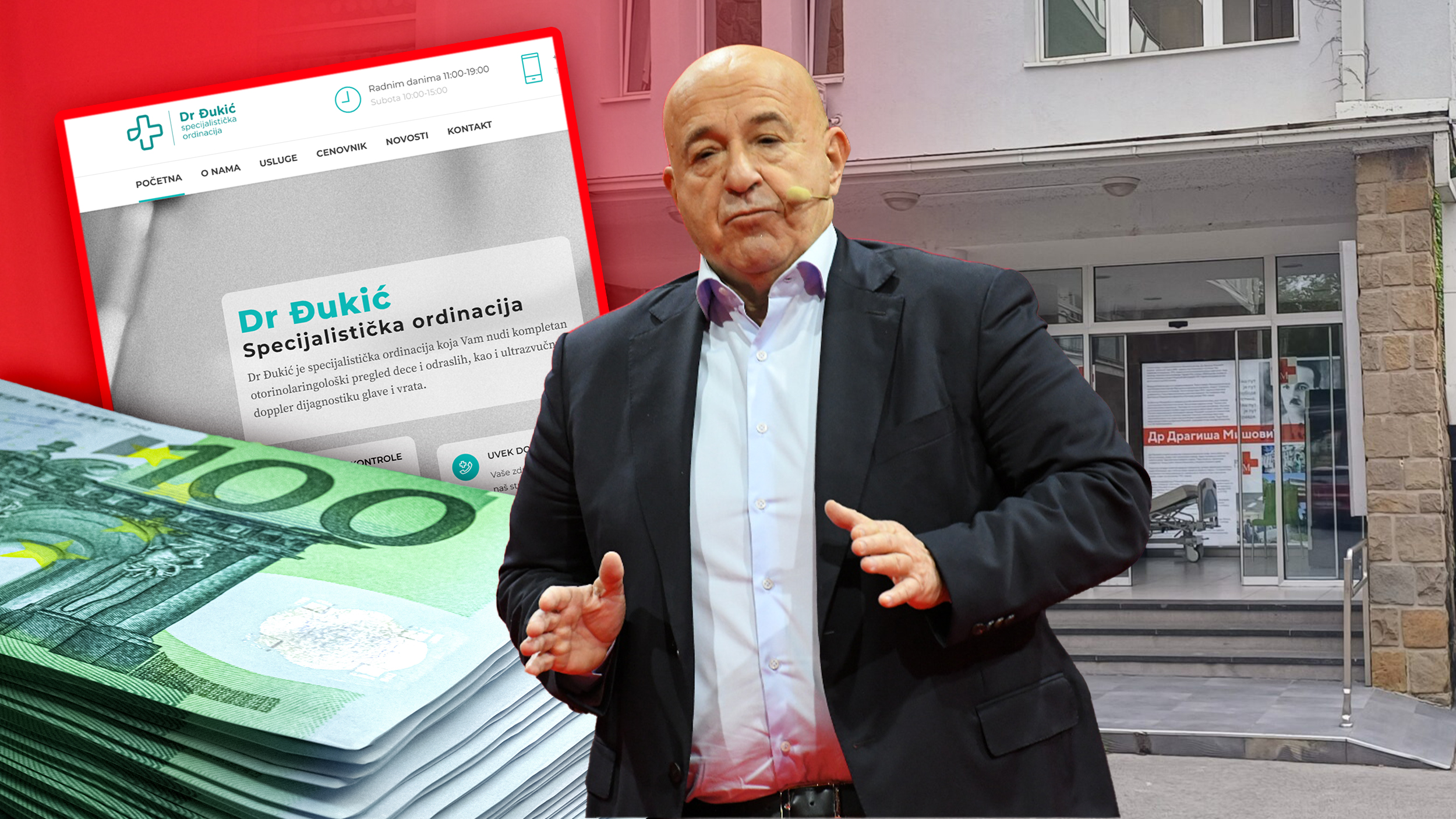 Direktor KBC "Dragiša Mišović" zarađuje i u privatnoj praksi